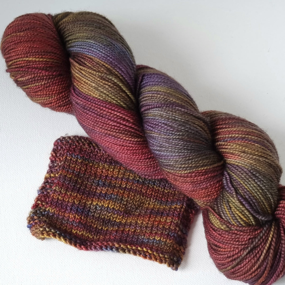 Merino 4 ply high twist - Baroque – Dyestock Yarns